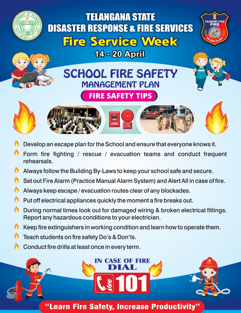 Telangana Fire Disaster Response Emergency and Civil Defence Department